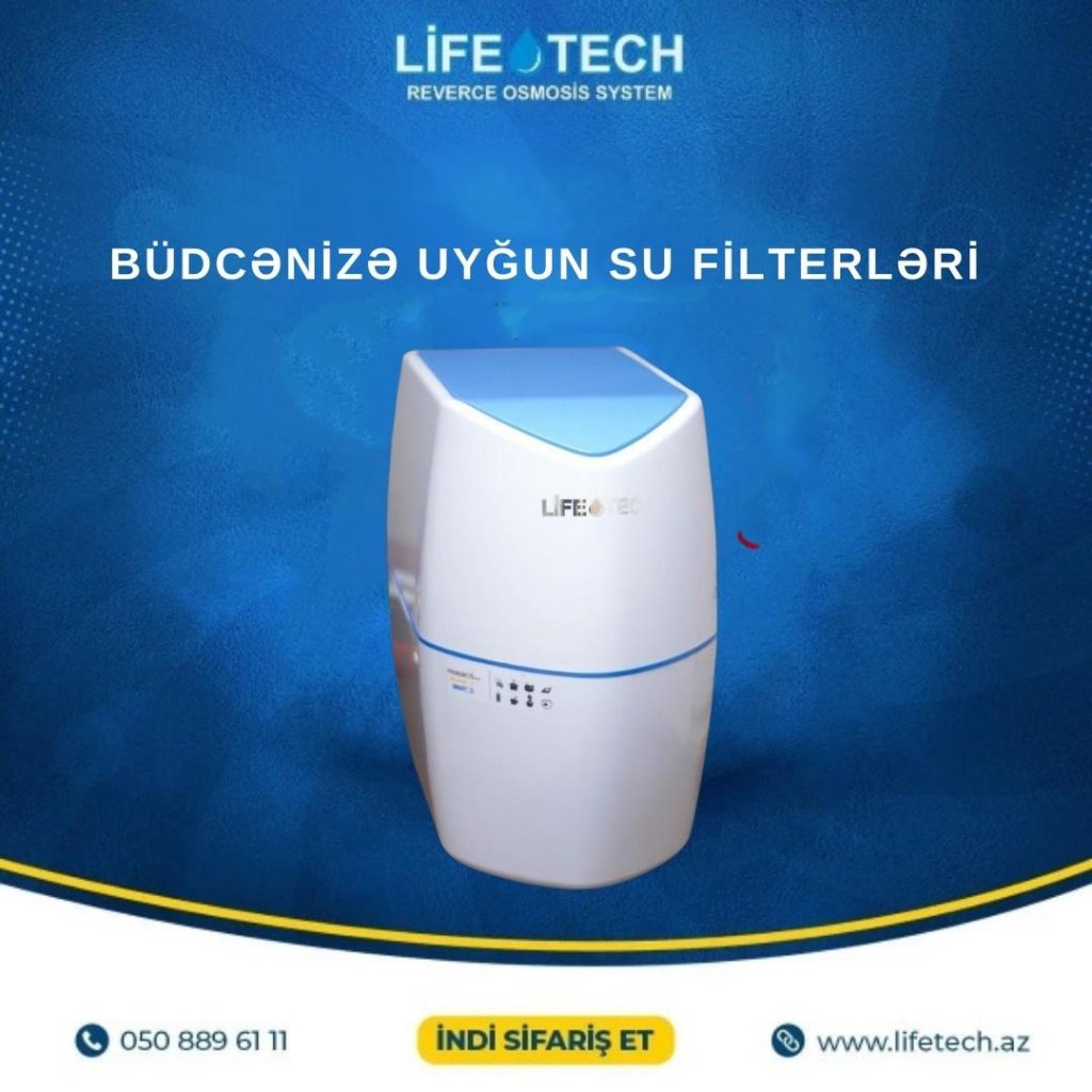 LifeTech Premium (mavi) pompalı - Lifetech - Su Filteri, Osmos sistemi ...